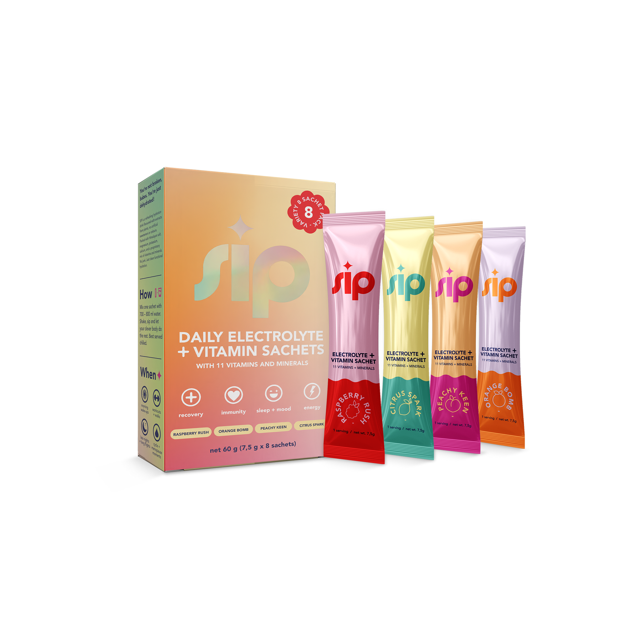 Sip | Your daily hydration & vitamin ritual